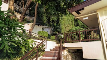 Corrimãos nas escadas