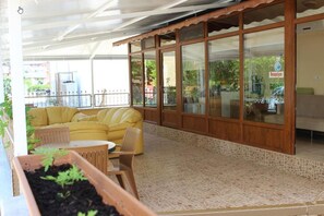 Sala de estar do lobby