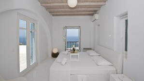 Villa, 3 quartos, vista para o mar (Celina) | 3 quartos, quartos insonorizados, ferro/tábua de engomar 