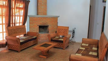 Televisor, lareira