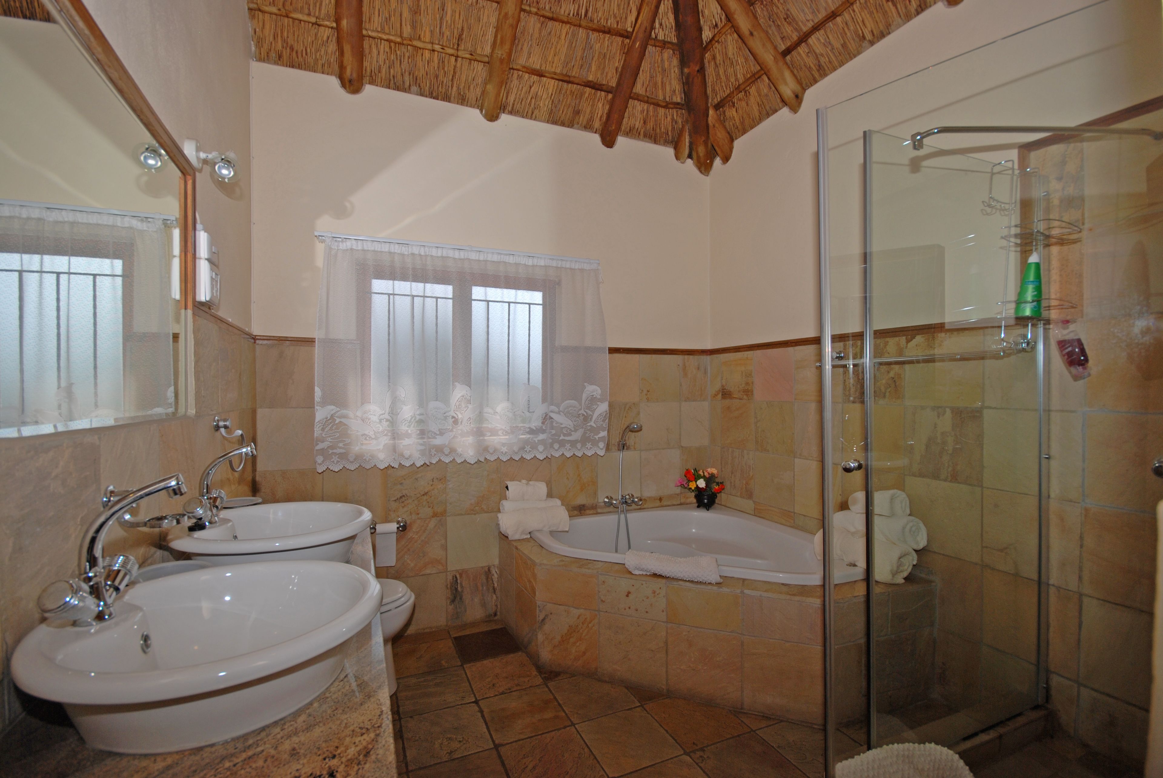Suite Executiva, 1 quarto | Casa de banho | Um secador de cabelo, toalhas fornecidas 