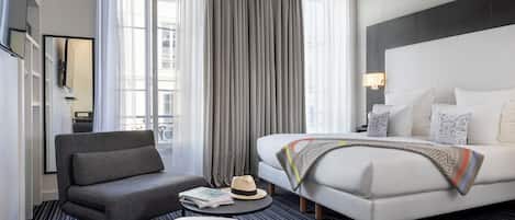 Quarto Duplo Superior | 1 quarto, cofre com capacidade para portátil, secretária