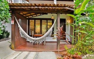 Quarto casal superluxo, banheira de hidromassagem, vista para o jardim | Vista para o jardim