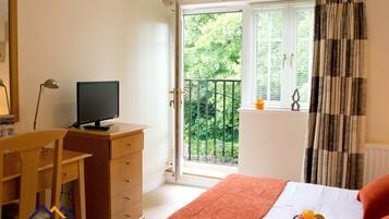 Apartamento de Luxo, 2 quartos, vista para o jardim | Vista do quarto