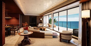 Suite de Luxo, vista para o oceano