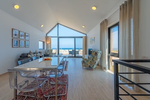 Vila superluxo, 2 quartos, vista para o mar | 1 quarto, roupas de cama de algodão egípcio, roupas de cama premium
