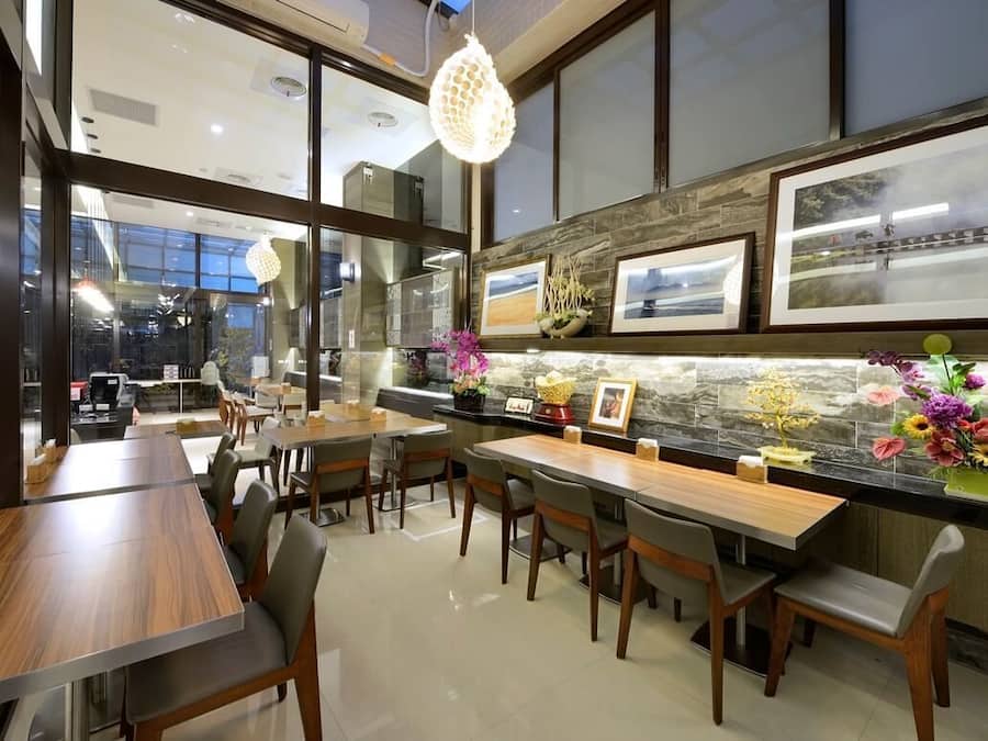 Sala de estar do lobby