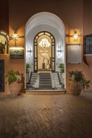 Entrada do alojamento
