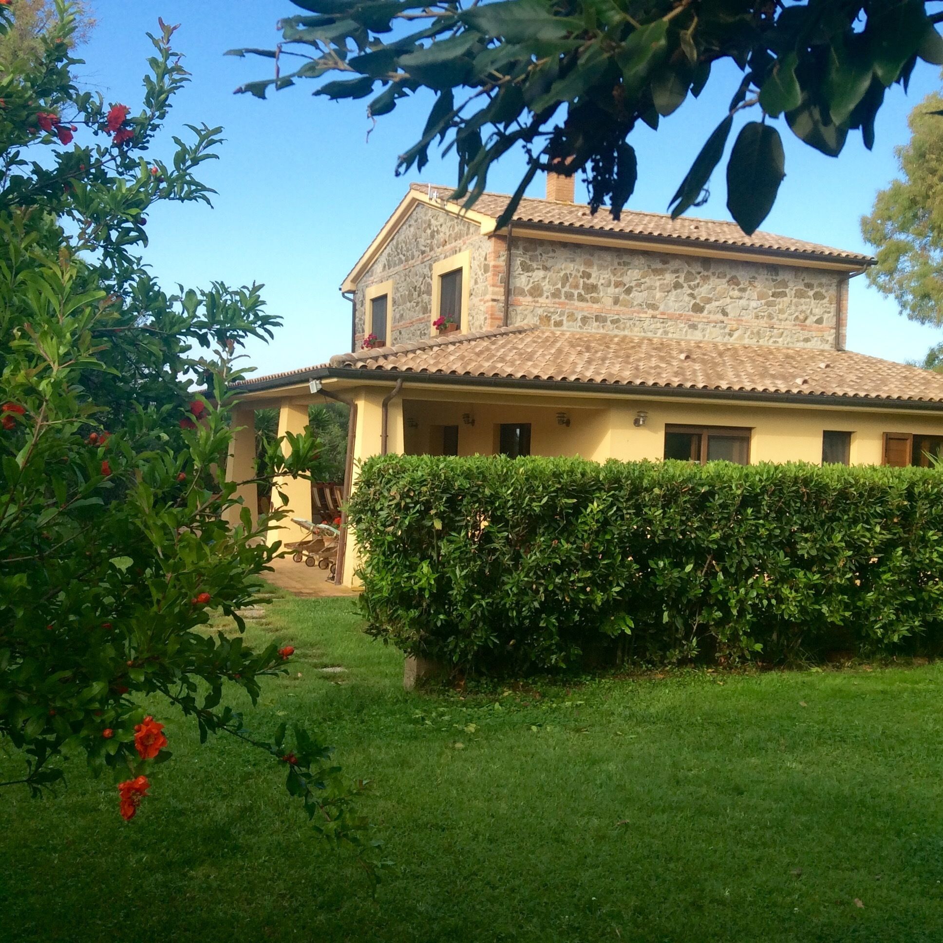 Entrada do alojamento