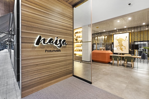 Entrada da propriedade