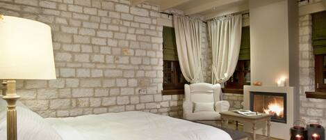 Quarto Duplo Superior, não fumadores | 1 quarto, lençóis de algodão egípcio, roupa de alta qualidade