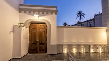 Entrada do alojamento