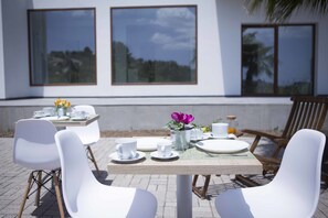 Opções para refeição ao ar livre