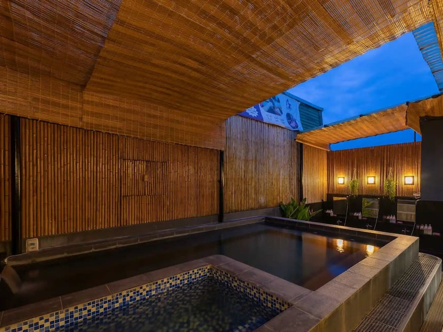 Piscina na cobertura