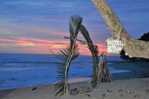 Na praia 