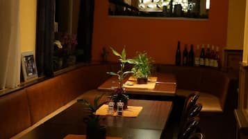 Jantares servidos, cozinha internacional