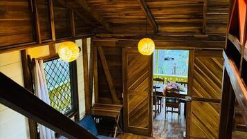 Casa, 2 quartos, para não fumantes, vista para o jardim | Vista do quarto