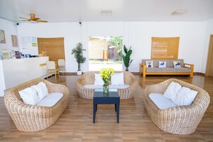 Sala de estar do lobby