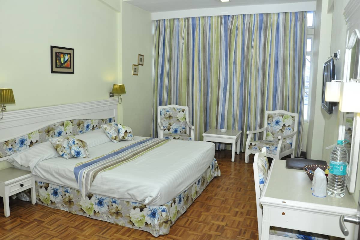 Quarto executivo | Cortinas blackout, quartos à prova de som