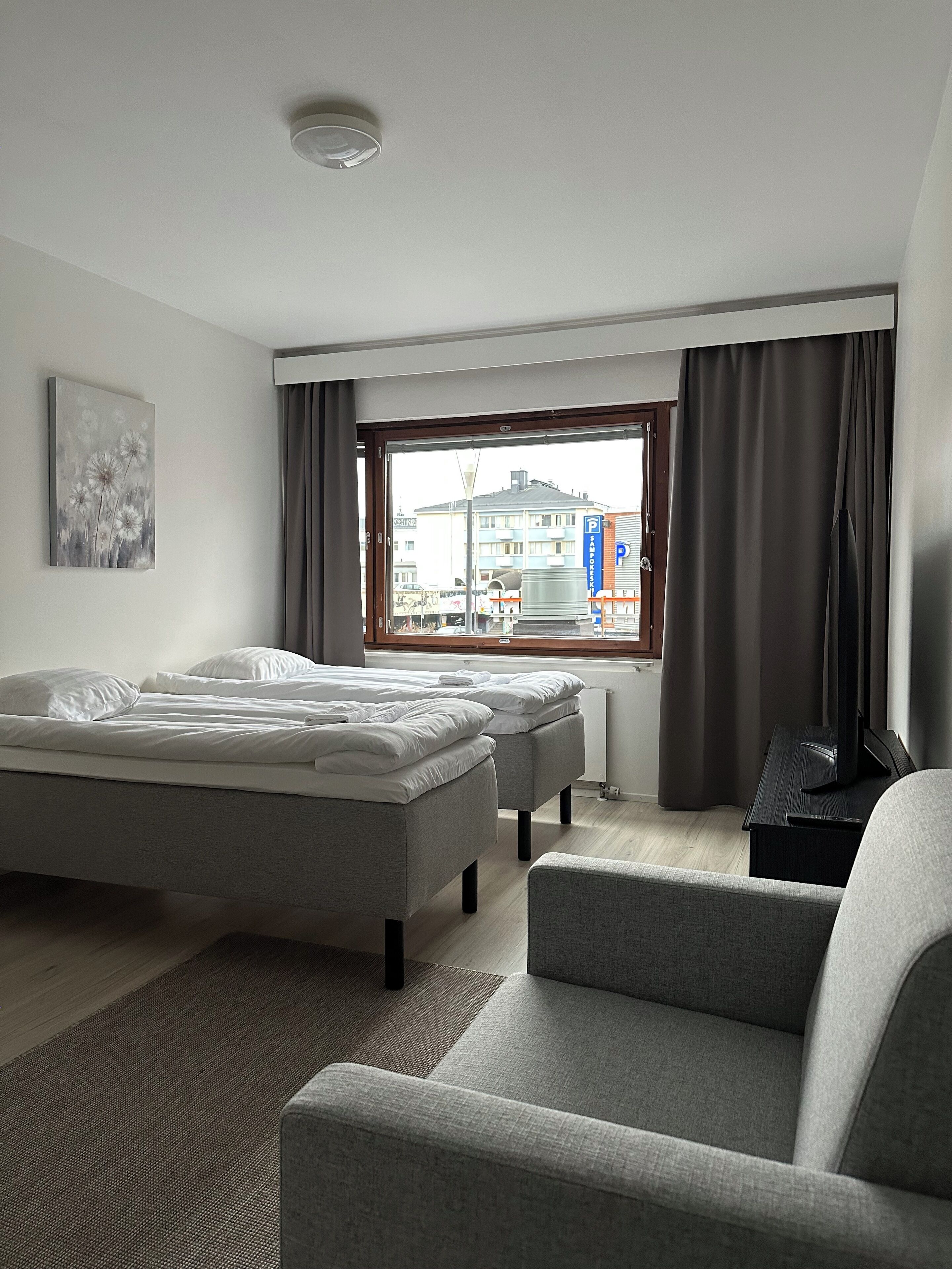 Estúdio | Ferro/tábua de engomar, Wi-fi grátis 