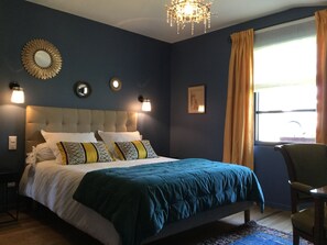 Quarto casal, vista para o jardim | Roupas de cama de algodão egípcio, roupas de cama premium