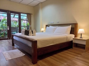 Garden View Bungalow | Cofres nos quartos, Wi-Fi de cortesia, roupa de cama