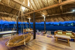 Sala de estar do lobby