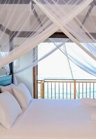 1 quarto, roupas de cama premium, frigobar, cofres nos quartos