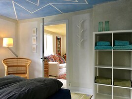 Villa Design, 2 quartos | Com decoração personalizada, cortinas/cortinados opacos 