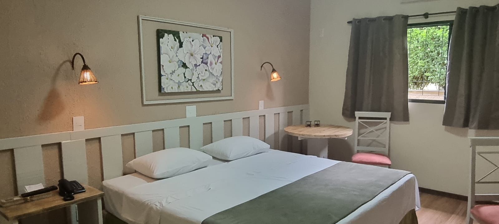 Lençóis de algodão egípcio, roupa de alta qualidade, minibar 