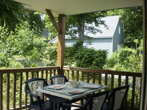 Chalé, 3 quartos, não fumadores | Terraço/pátio interior