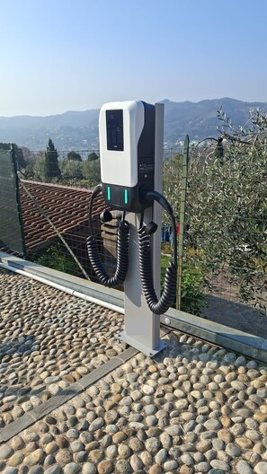 Estação de carregamento de veículos elétricos
