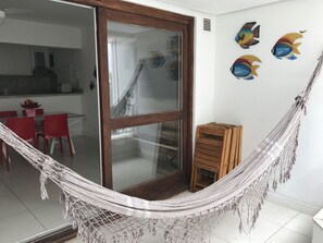 Apartamento Jurere Internacional | Terraço/pátio interior