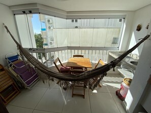 Apartamento Jurere Internacional | Terraço/pátio interior