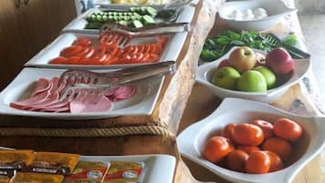 Pequeno-almoço inspirado na cozinha local diário mediante uma taxa