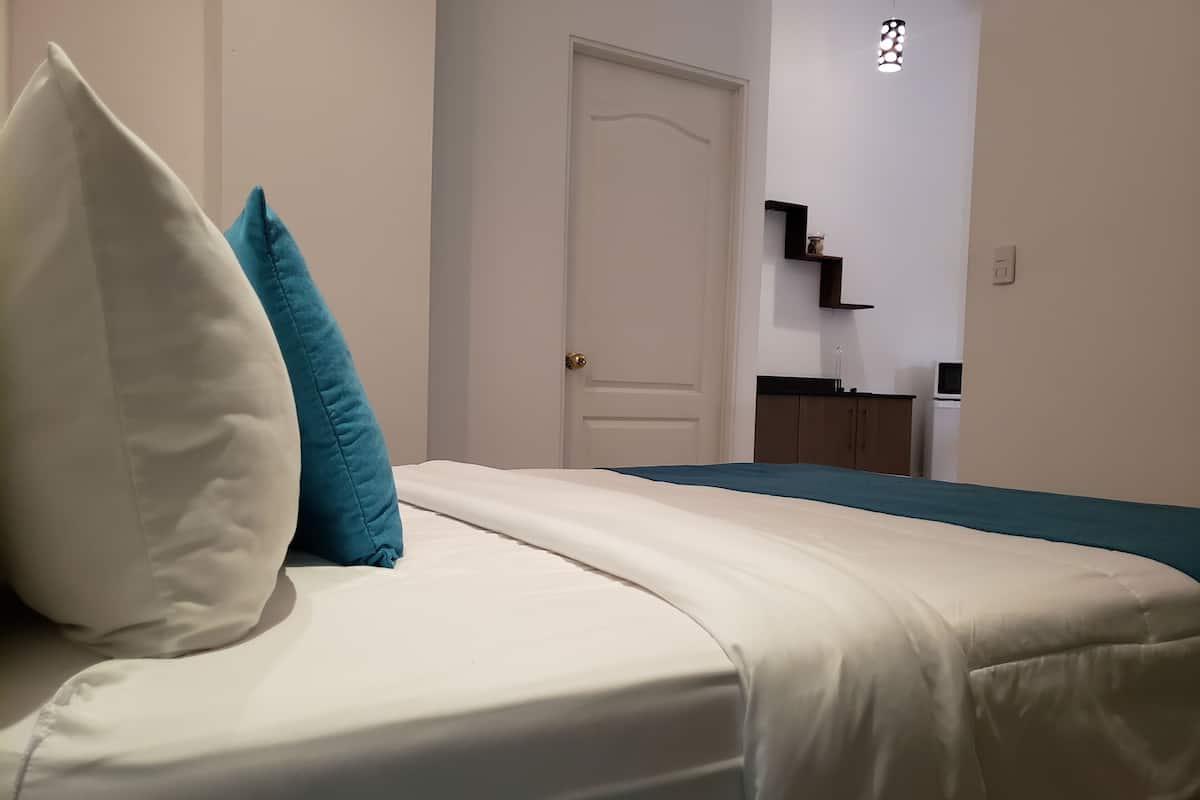 Apartamento Comfort | Roupa hipoalergénica, camas de colchão Select Comfort
