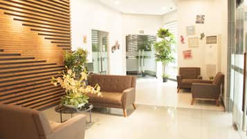 Sala de estar do lobby