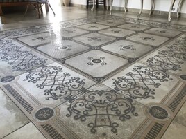 Detalhe da parte interna