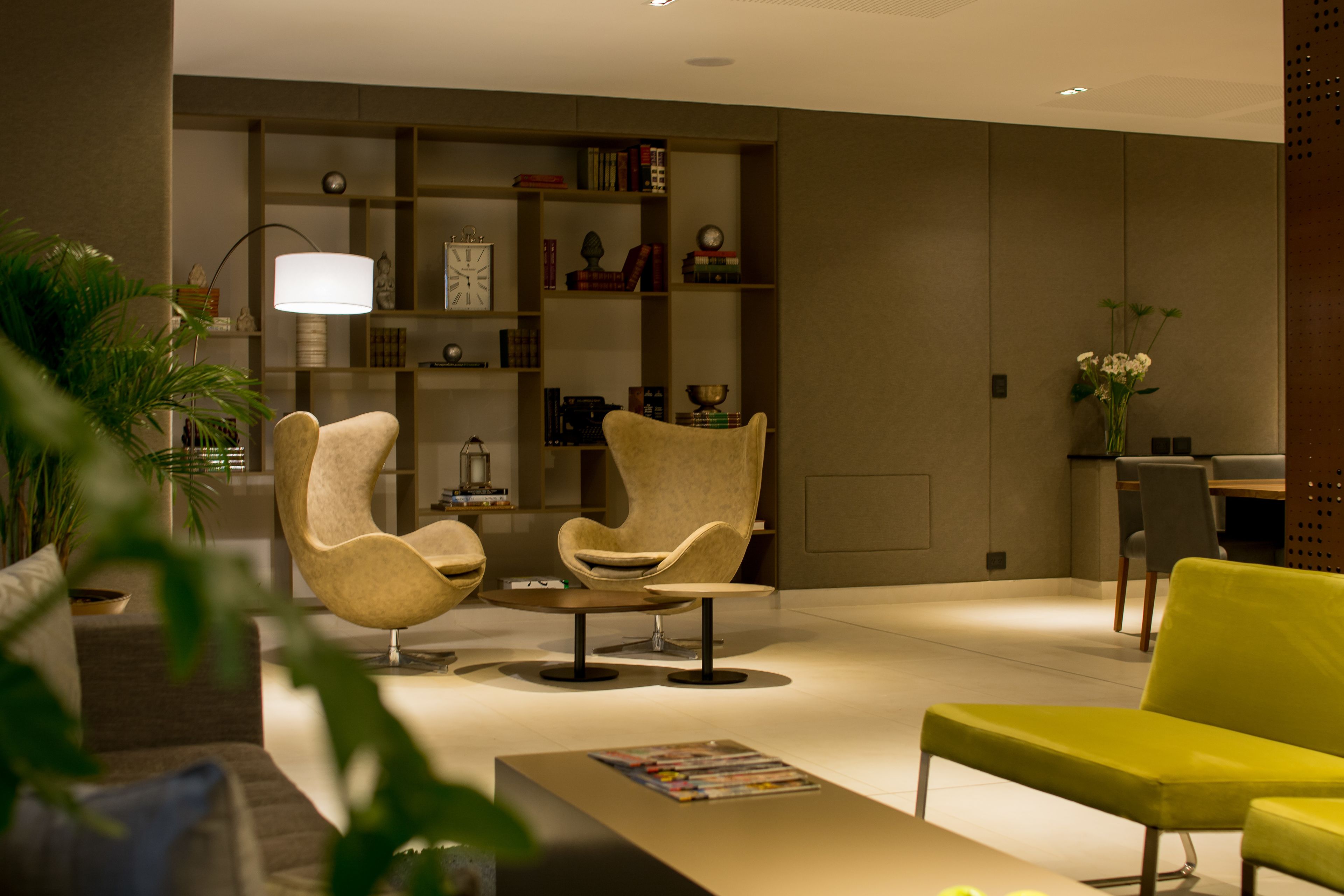 Sala de estar do lobby