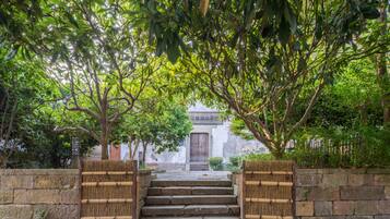 Entrada do alojamento