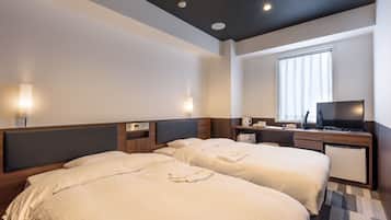Quarto Twin, não fumadores (No Extra Bed) | Quartos insonorizados, Wi-fi grátis, roupa de cama fornecida