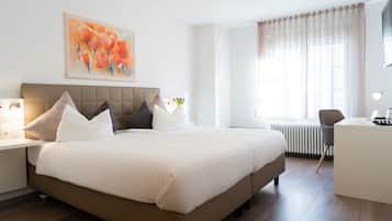 Quarto Duplo Superior, acessível, casa de banho privativa | Comodidade do quarto