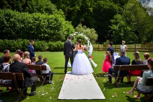 Espaço exterior para casamentos