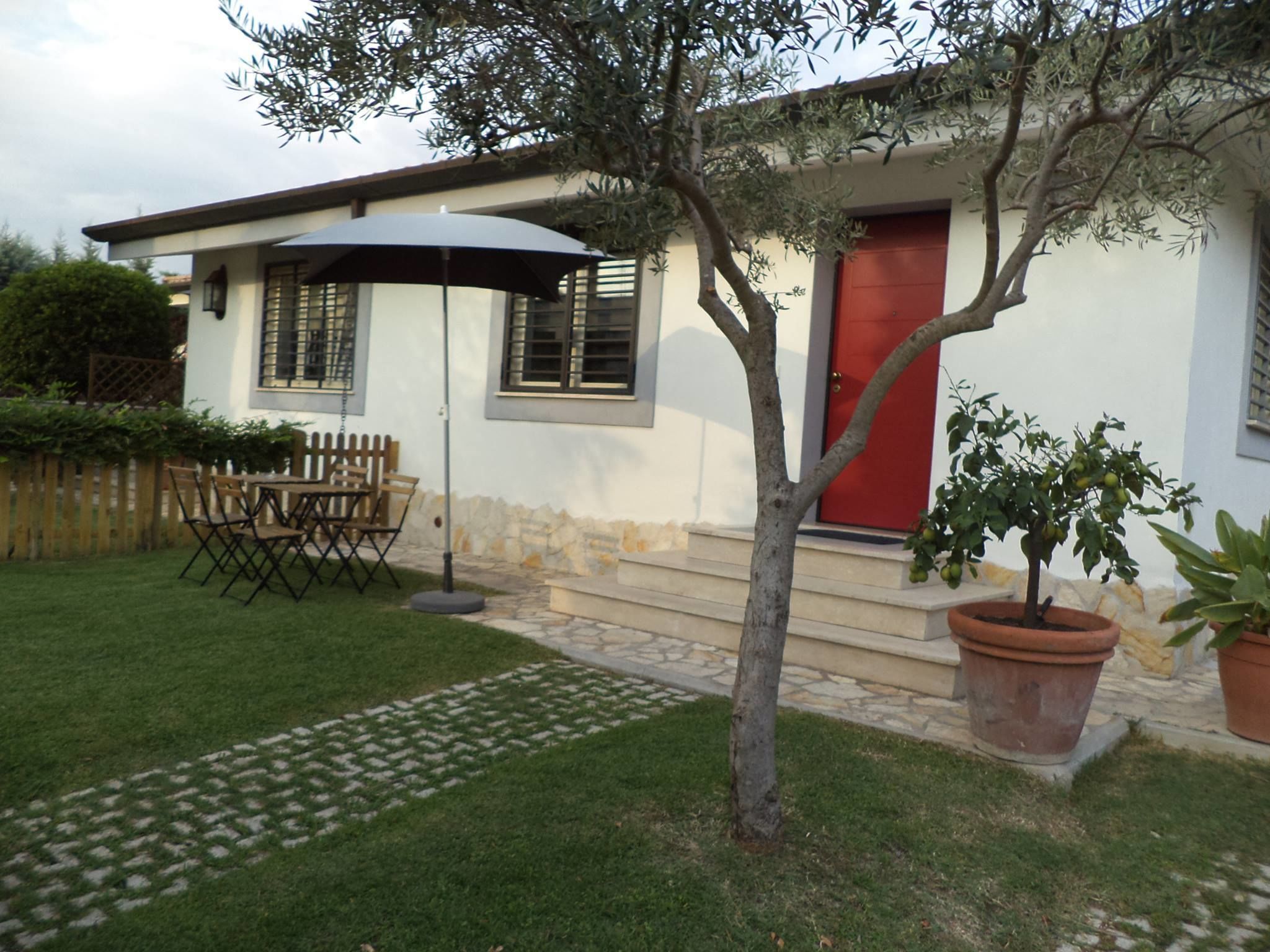 Fachada da propriedade