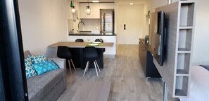 Estúdio Deluxe | 1 quarto, cortinas/cortinados opacos, ferro/tábua de engomar 