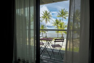 Quarto luxo, vista para o oceano | Terraço/pátio