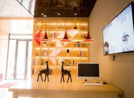 Sala de estar do lobby