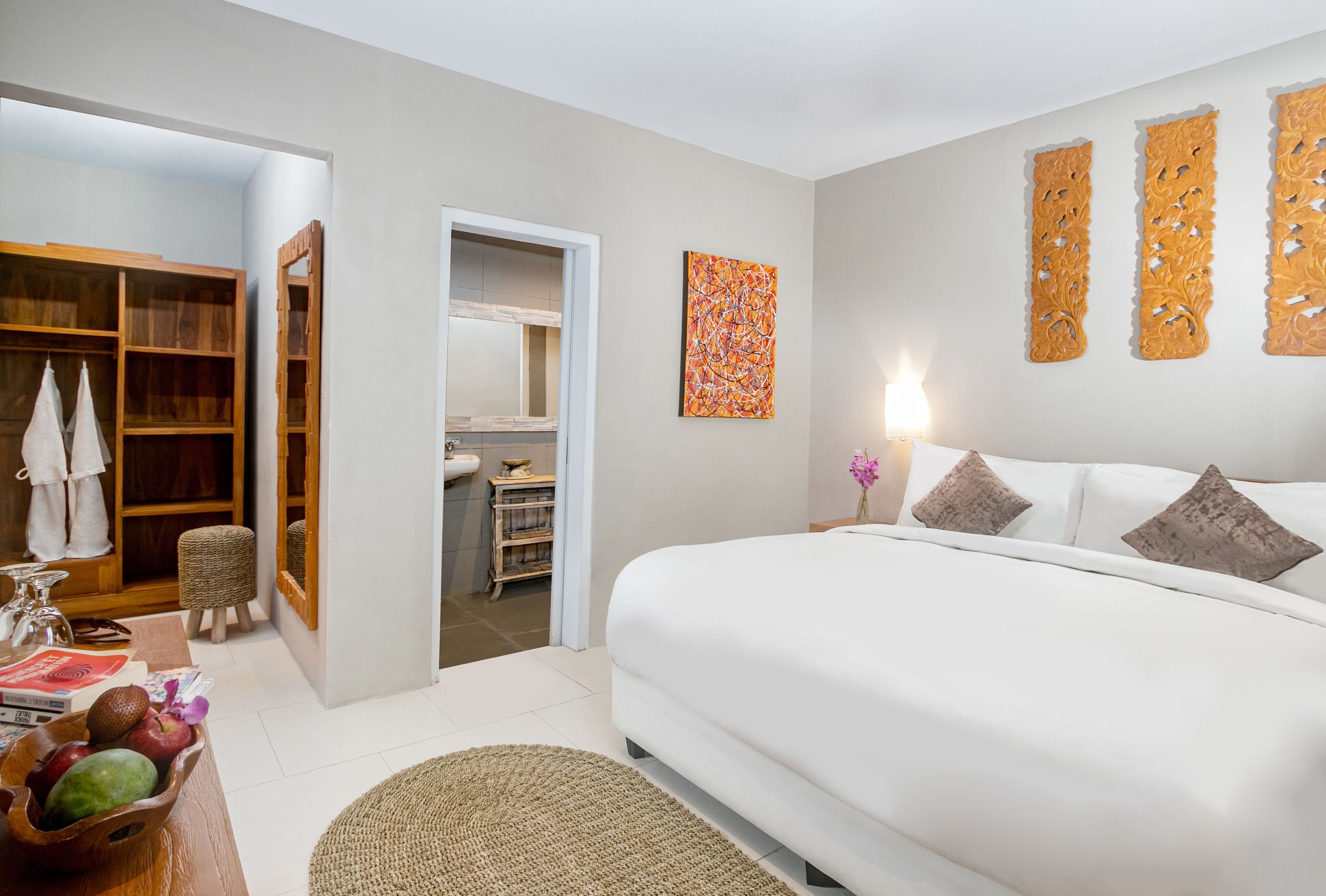 1 quarto, roupa de alta qualidade, minibar, cofre no quarto 