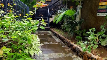 Vista para o jardim