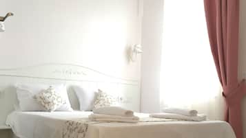 Frigobar, quartos à prova de som, individualmente decorados